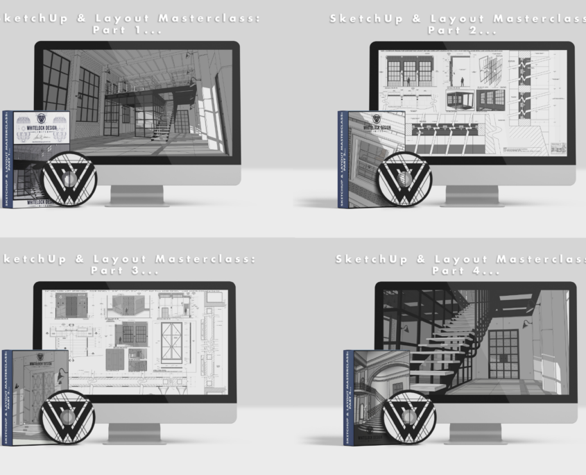 SketchUp Online Courses - Luke Whitelock Design