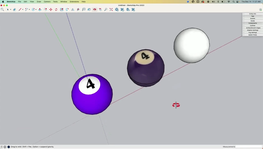 Tips and Tricks: Projecting An Image onto a Sphere in SketchUp ...